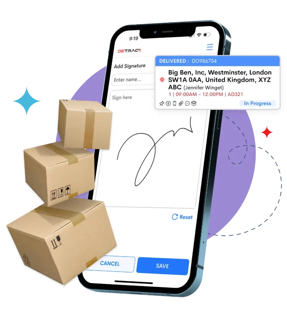 Detrack's Electronic Proof of Delivery Explained