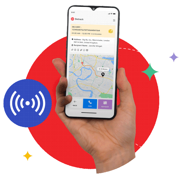Data Usage With Detrack | App for IOS and Android
