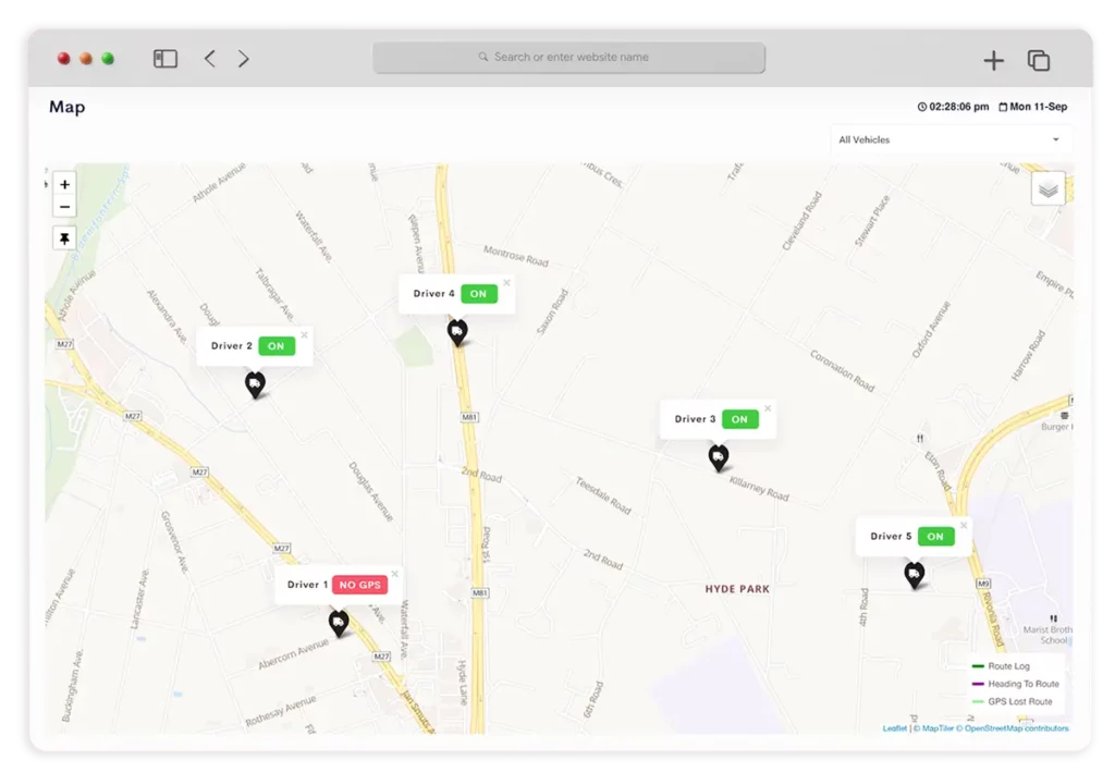 Detrack Route Planning | Instant Route Optimization for % Fleets