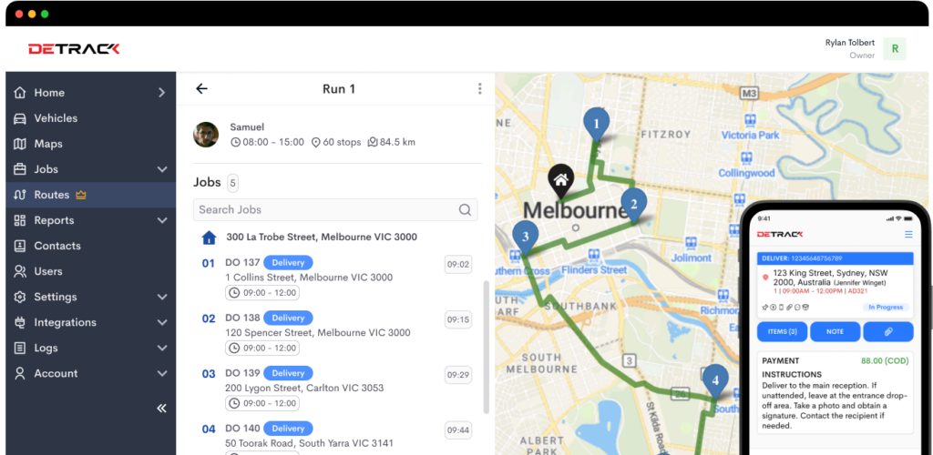 Detrack Delivery Management Software