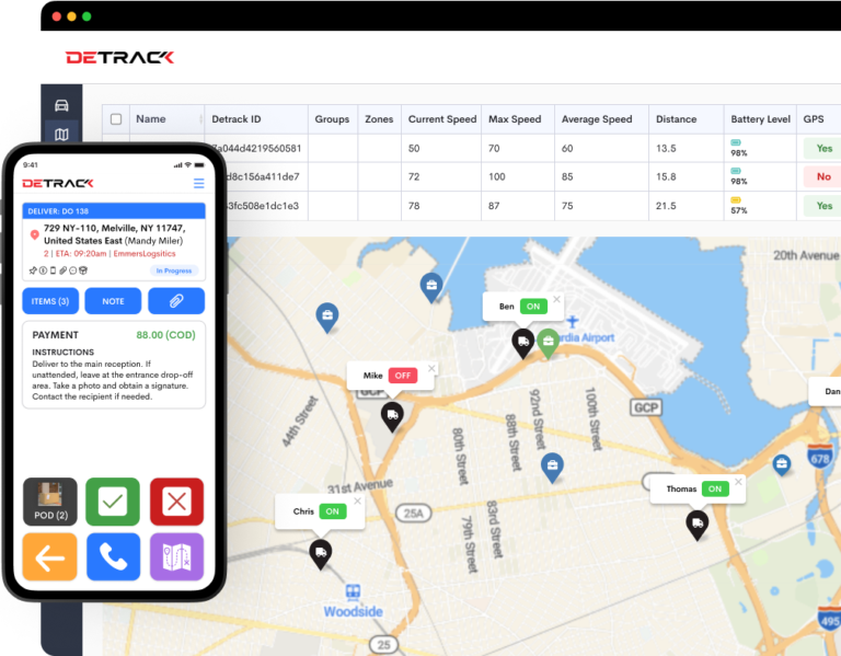 Detrack Delivery Management Software
